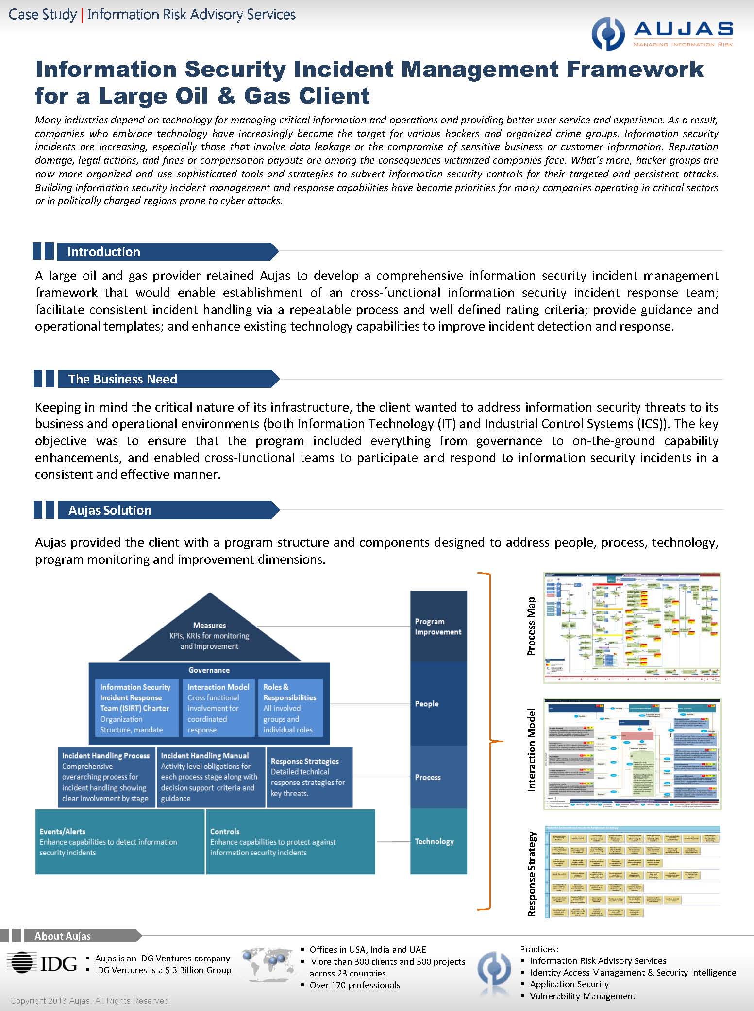Information Security Incident Management Framework for Large Oil & Gas ...